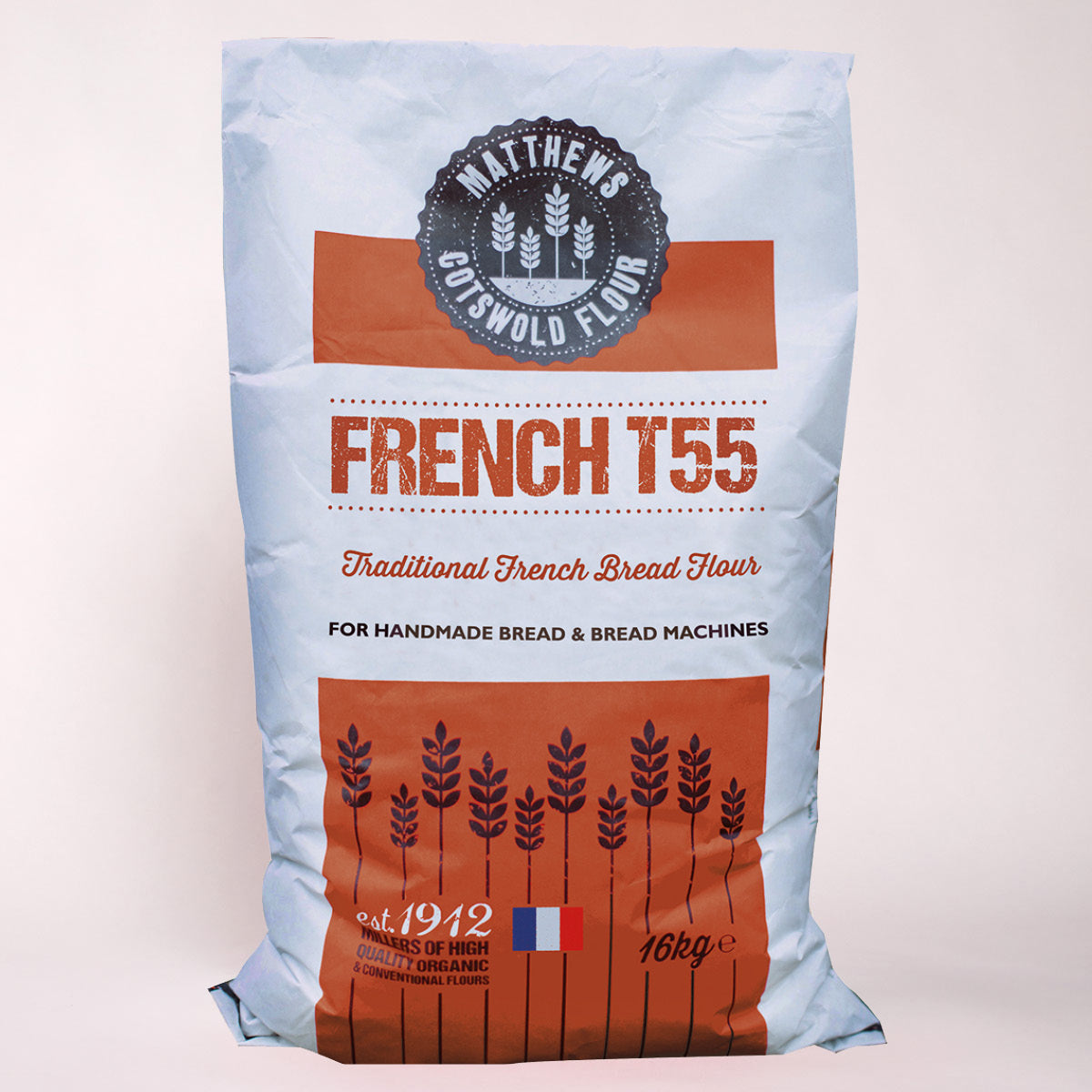 Belle Blanc French T55 Bread Flour - 16kg - Matthews Cotswold Flour